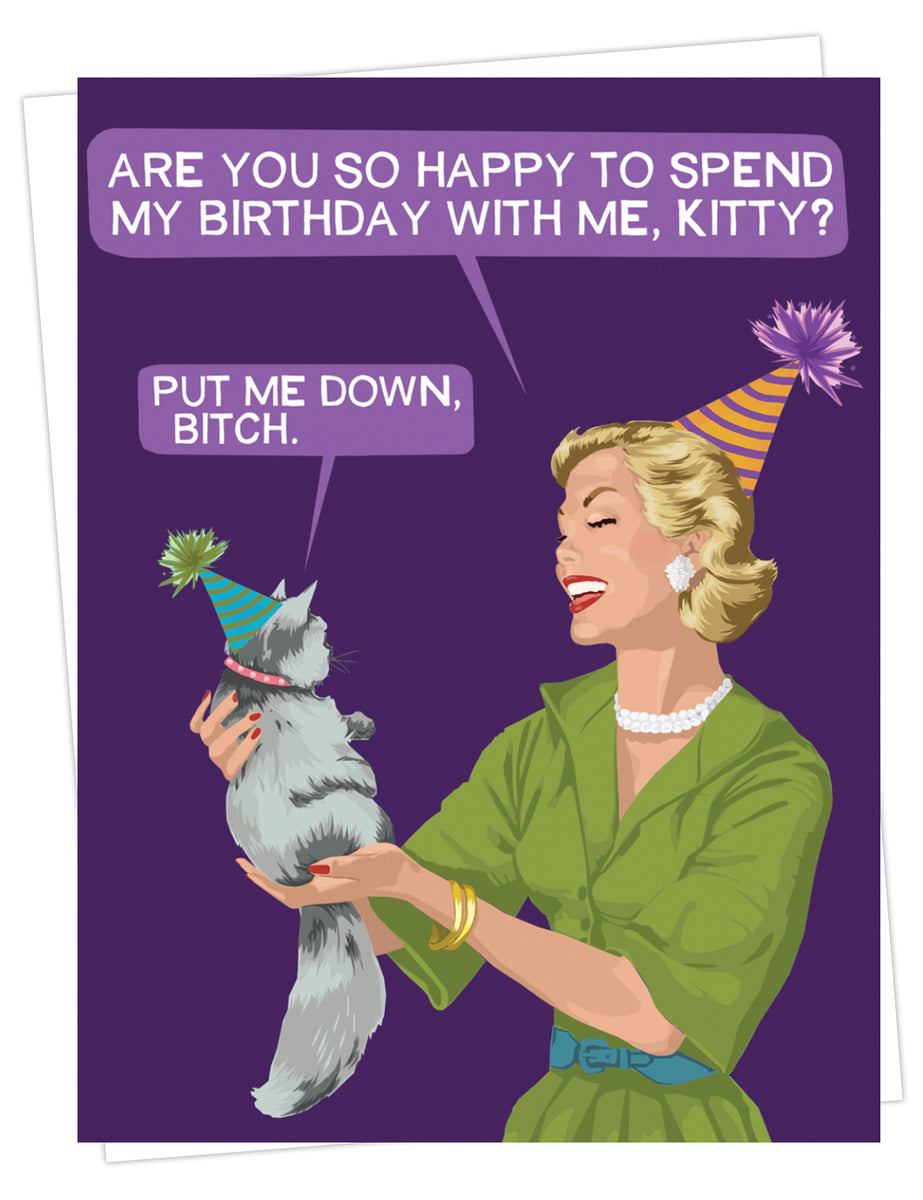 Funny card for best friends, bffs, best friends forever. Birthday too ...
